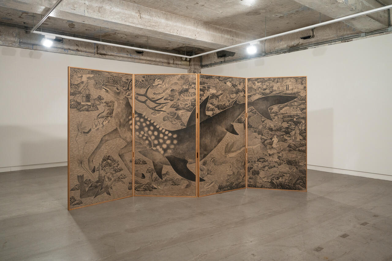 Zhang Wenzhi: Tiger in Mountains, Deer at Ocean | Blindspot Gallery ... Zhang Wenzhi: Tiger in Mountains, Deer at Ocean | Blindspot Gallery ...