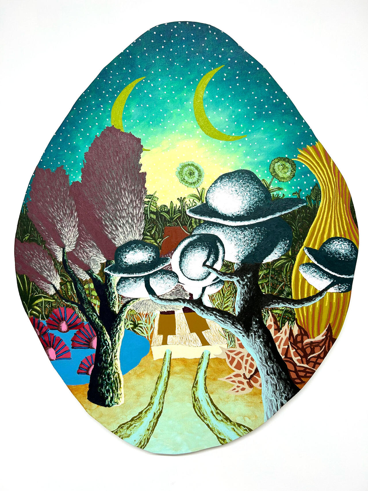 The Wall: Eliot Greenwald | Almine Rech | Galleries | Frieze